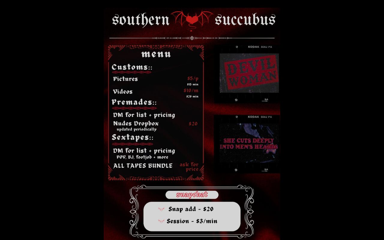 ⊹ ˙₊ Southern Succubus ⊹